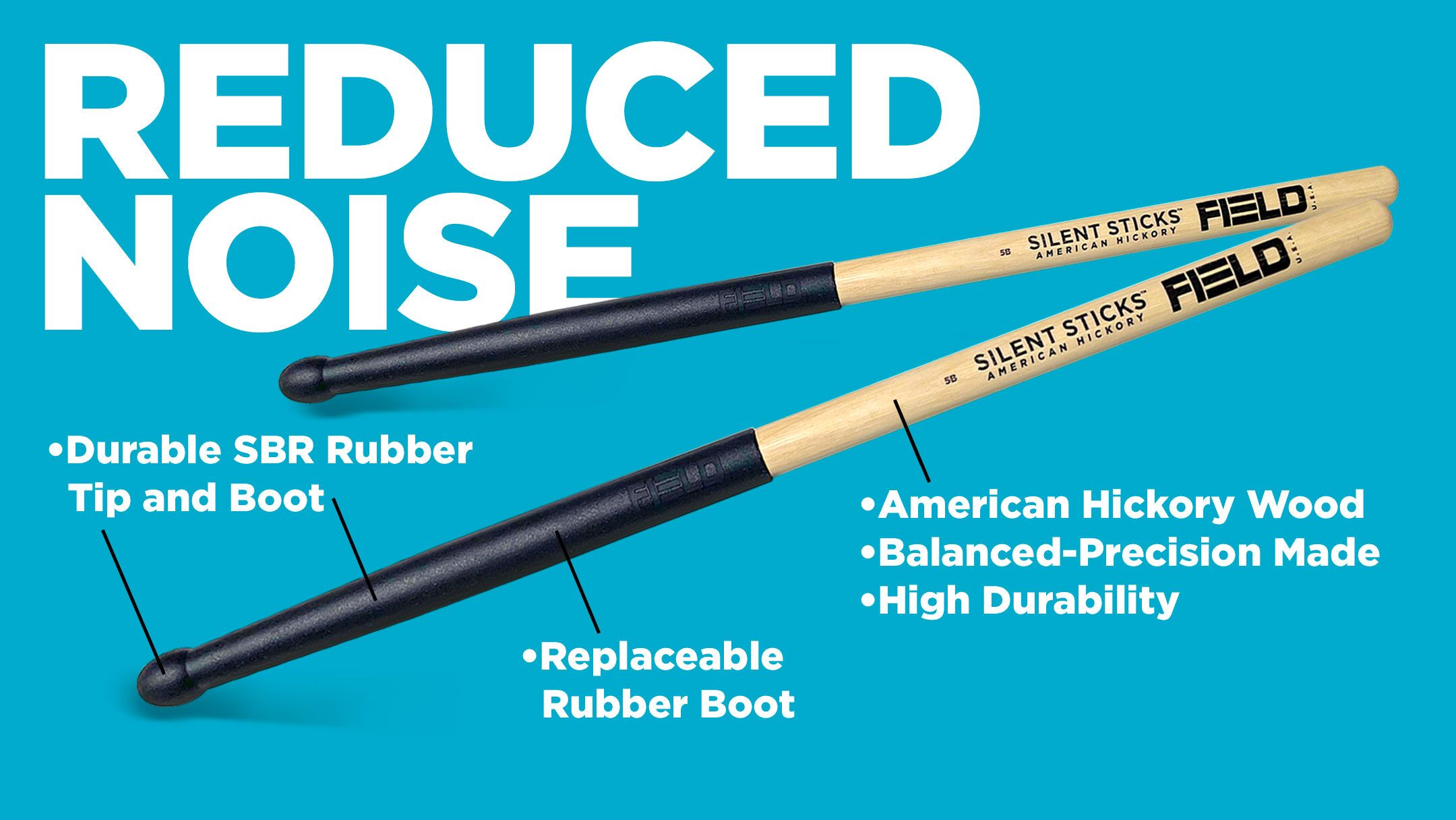 ELECTRONIC DRUMSTICKS - FIELD ELECTRONIC DRUMS